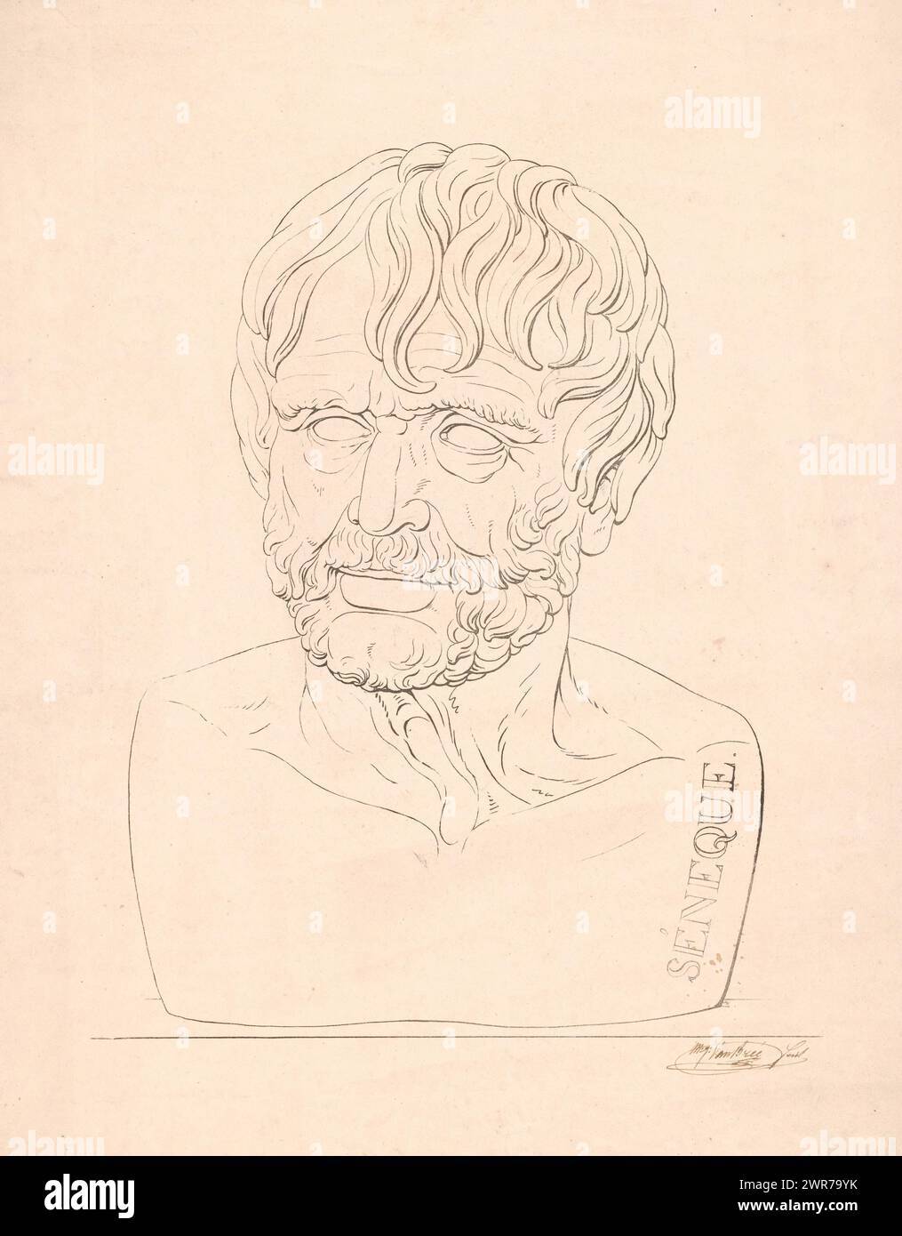 Seneca statue hi-res stock photography and images - Alamy