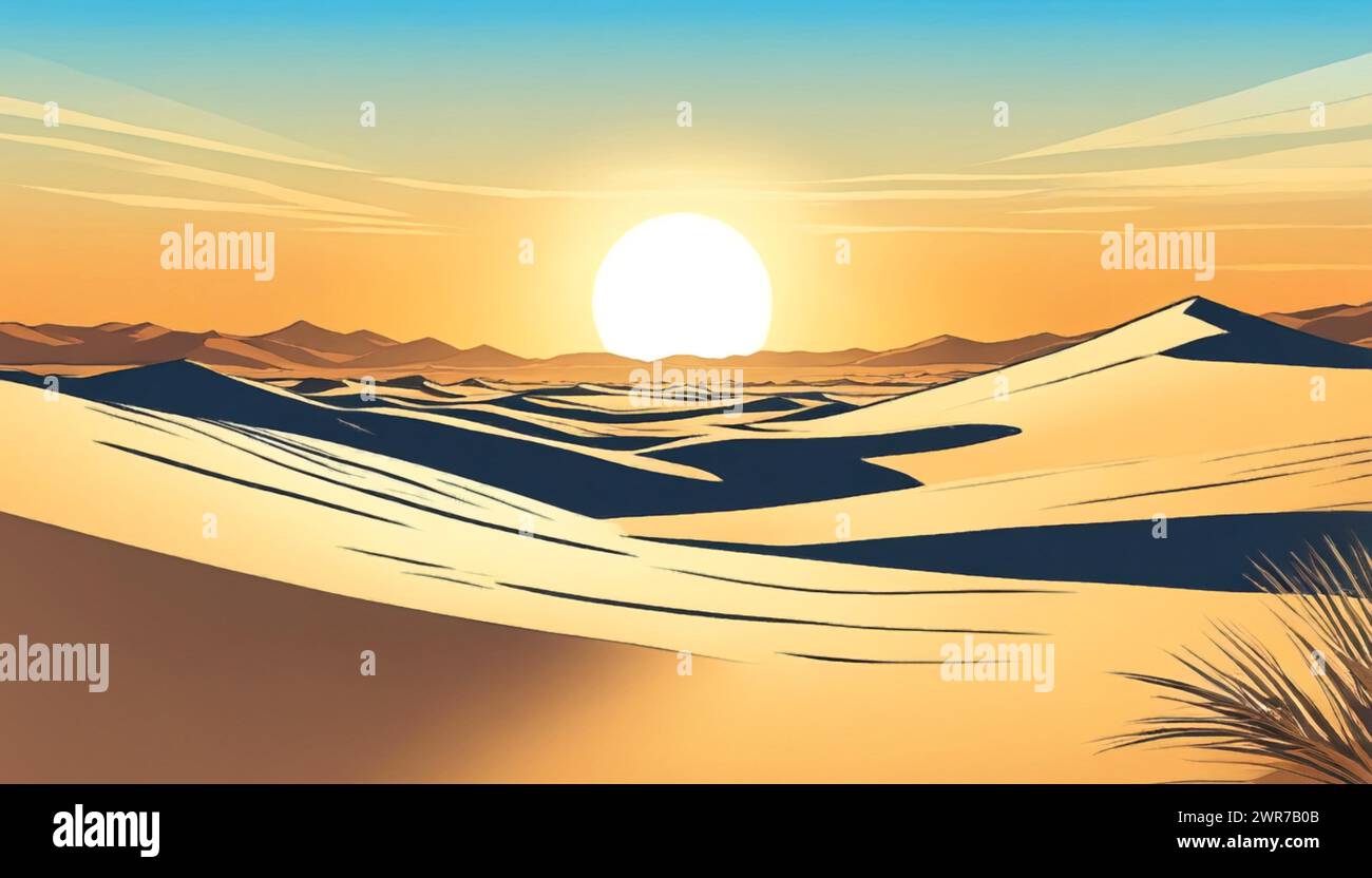 Beautiful horizon Stock Vector Images - Alamy