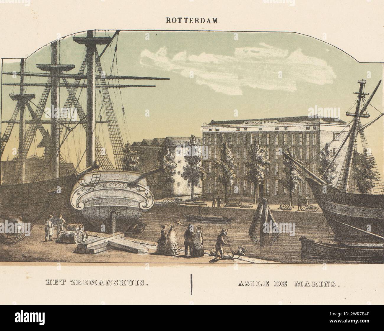 Sailor's house in Rotterdam, The sailor's house (title on object ...