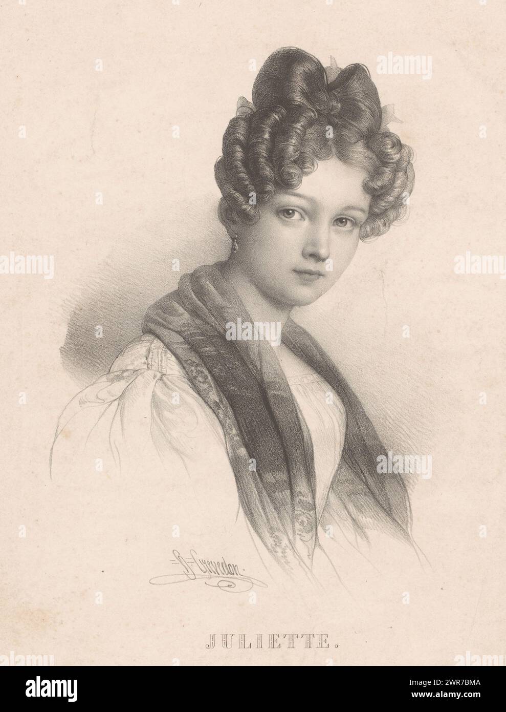 Ou recueil de vingt cinq portraits de fantaisie hi-res stock ...
