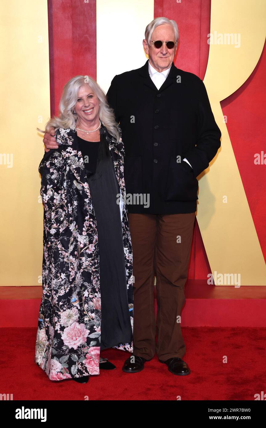 Joseph Henry 'T Bone' Burnett mit Ehefrau Callie Khouri bei der Vanity ...