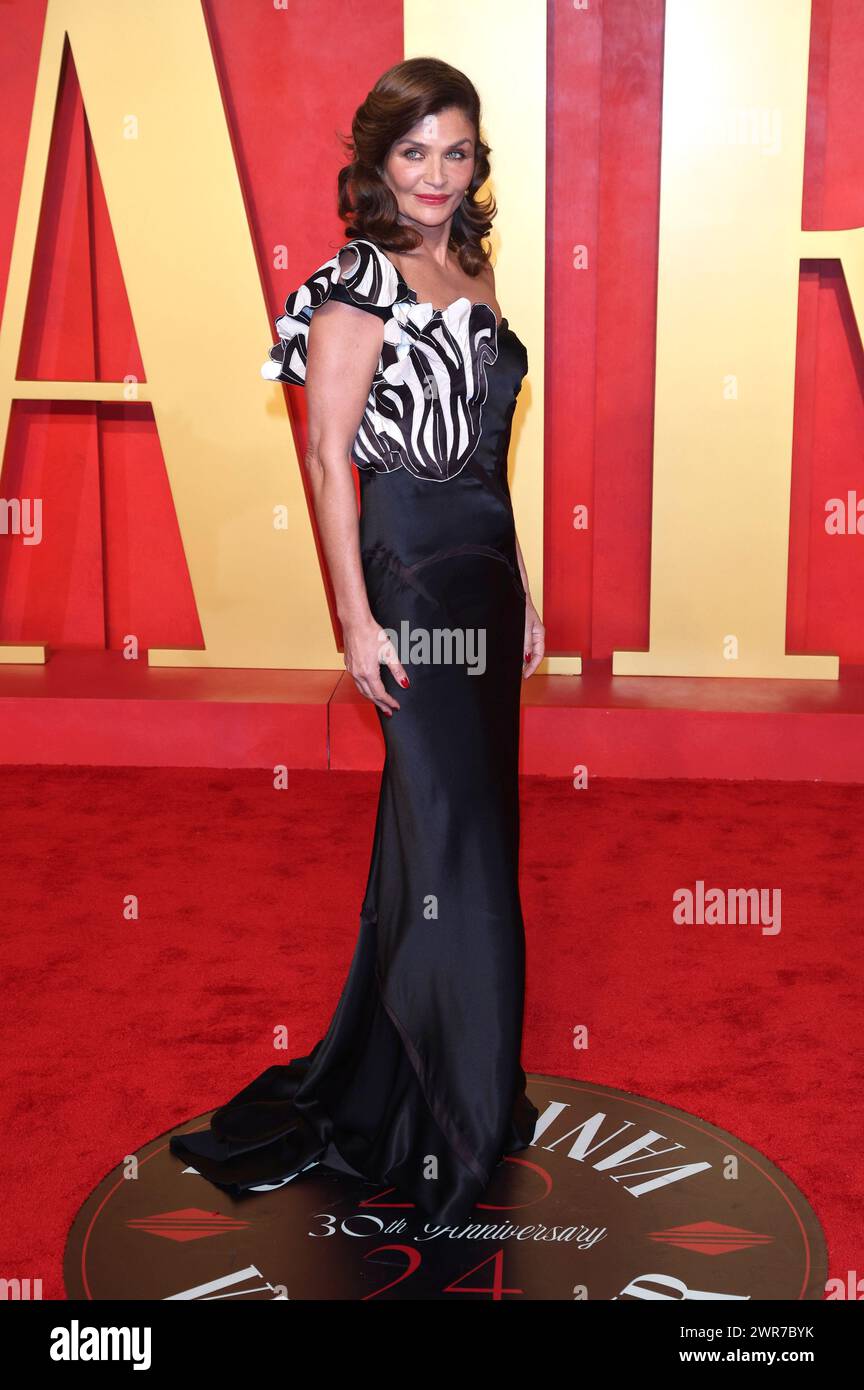 Helena Christensen bei der Vanity Fair Oscar Party 2024 anlässlich der ...
