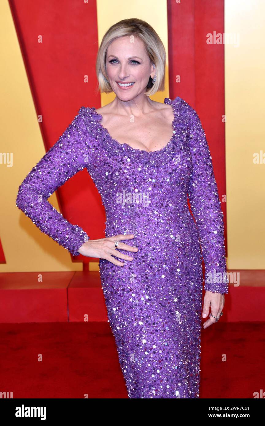 Marlee Matlin bei der Vanity Fair Oscar Party 2024 anlässlich der 96 ...