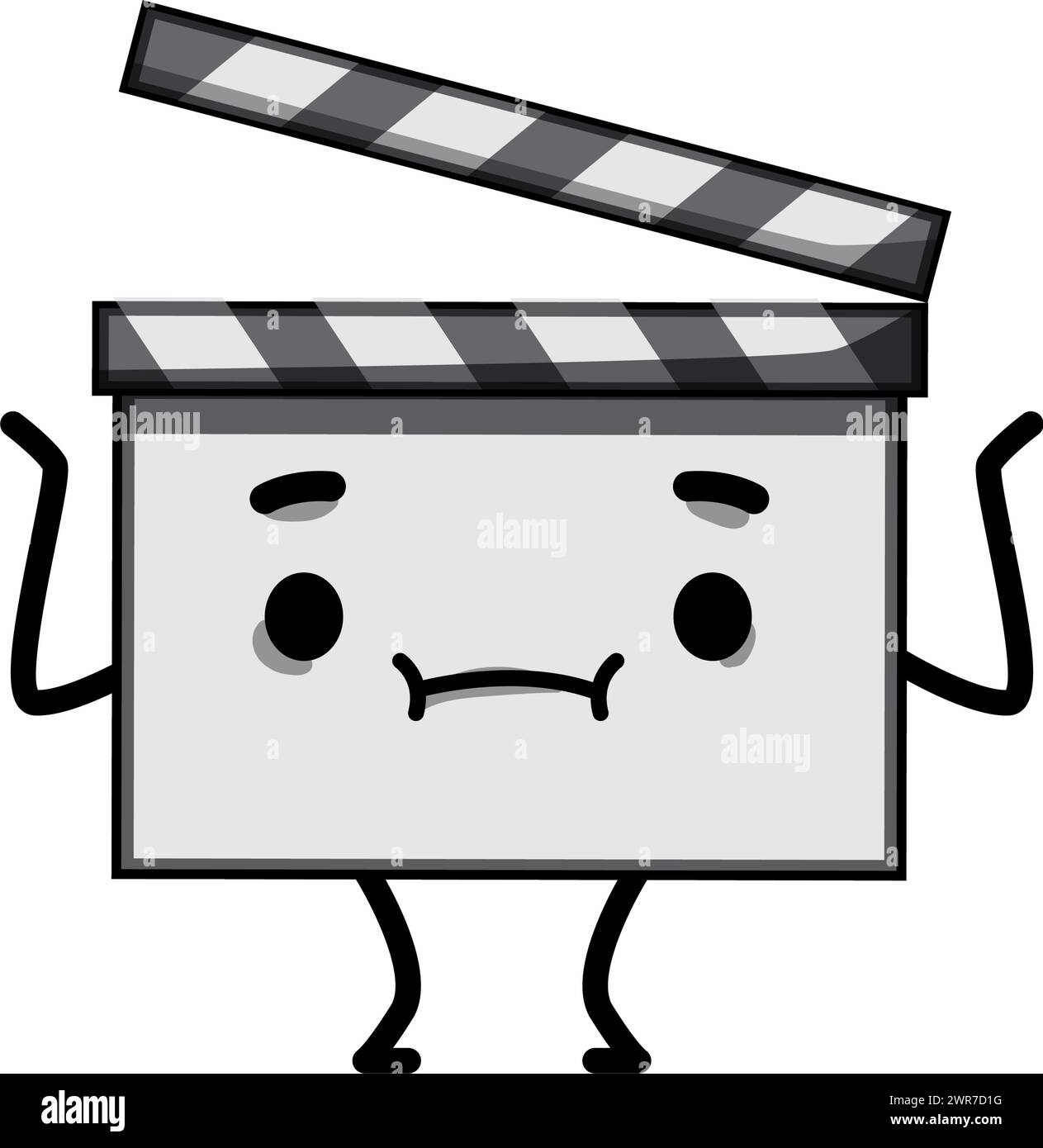 Cartoon character clapper board film hi-res stock photography and ...