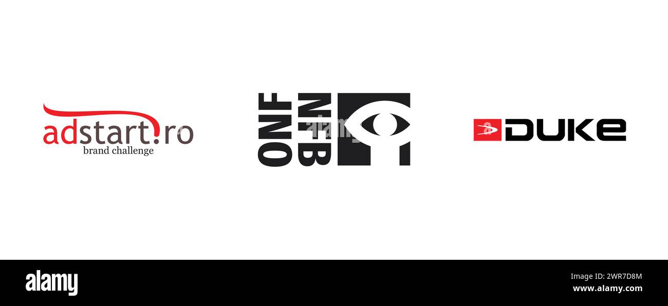 AdStart, NFB ONF, duke. Arts and design vector logo on isolated ...