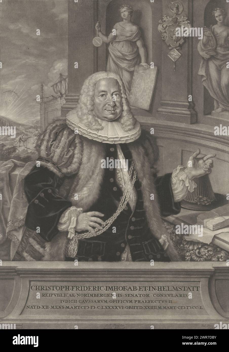 Christoph friedrich imhof hi-res stock photography and images - Alamy