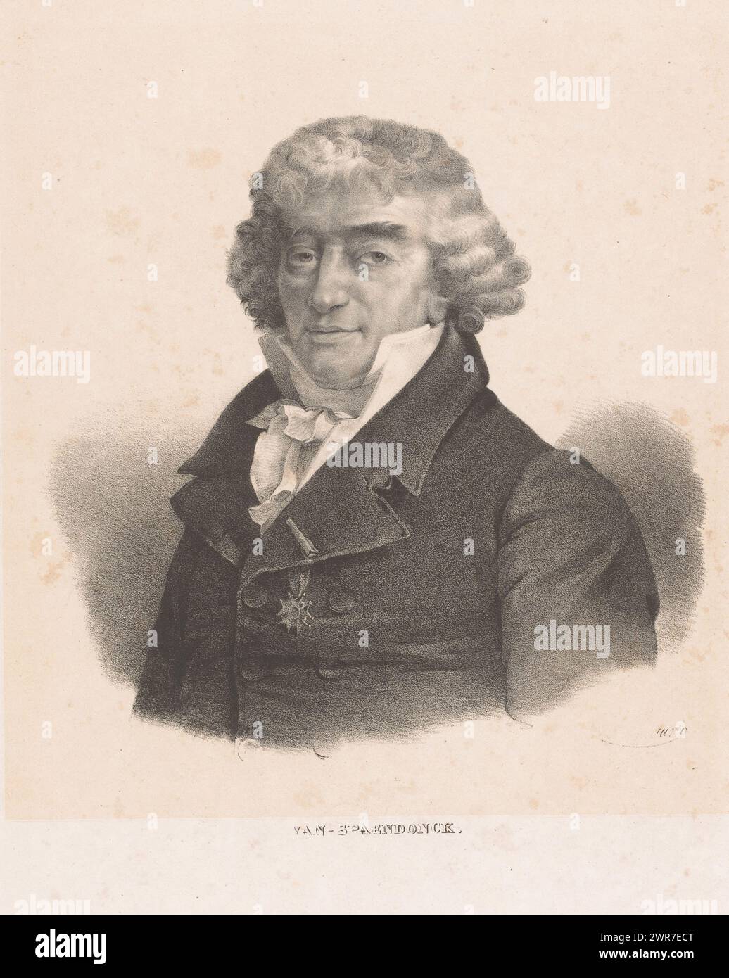 Portrait of Gerard van Spaendonck, Van Spaendonck (title on object ...