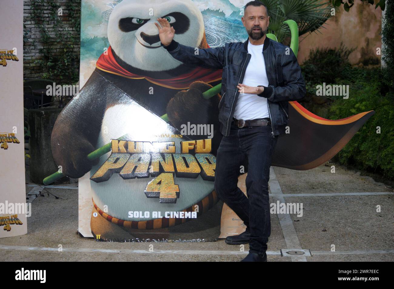 News - Photocall of the film Kung Fu Panda 4 Fabio Volo during ...