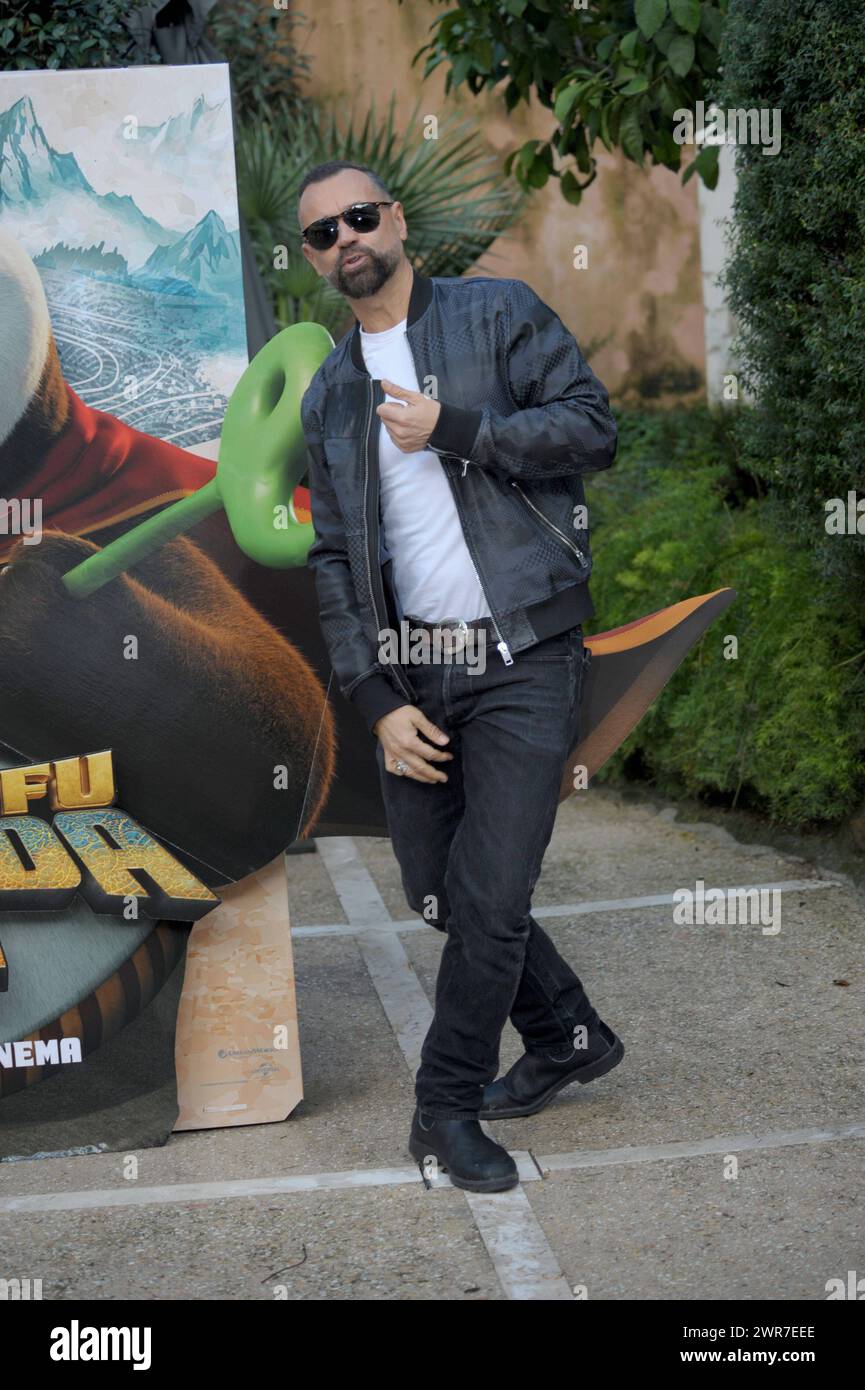 News - Photocall of the film Kung Fu Panda 4 Fabio Volo during ...