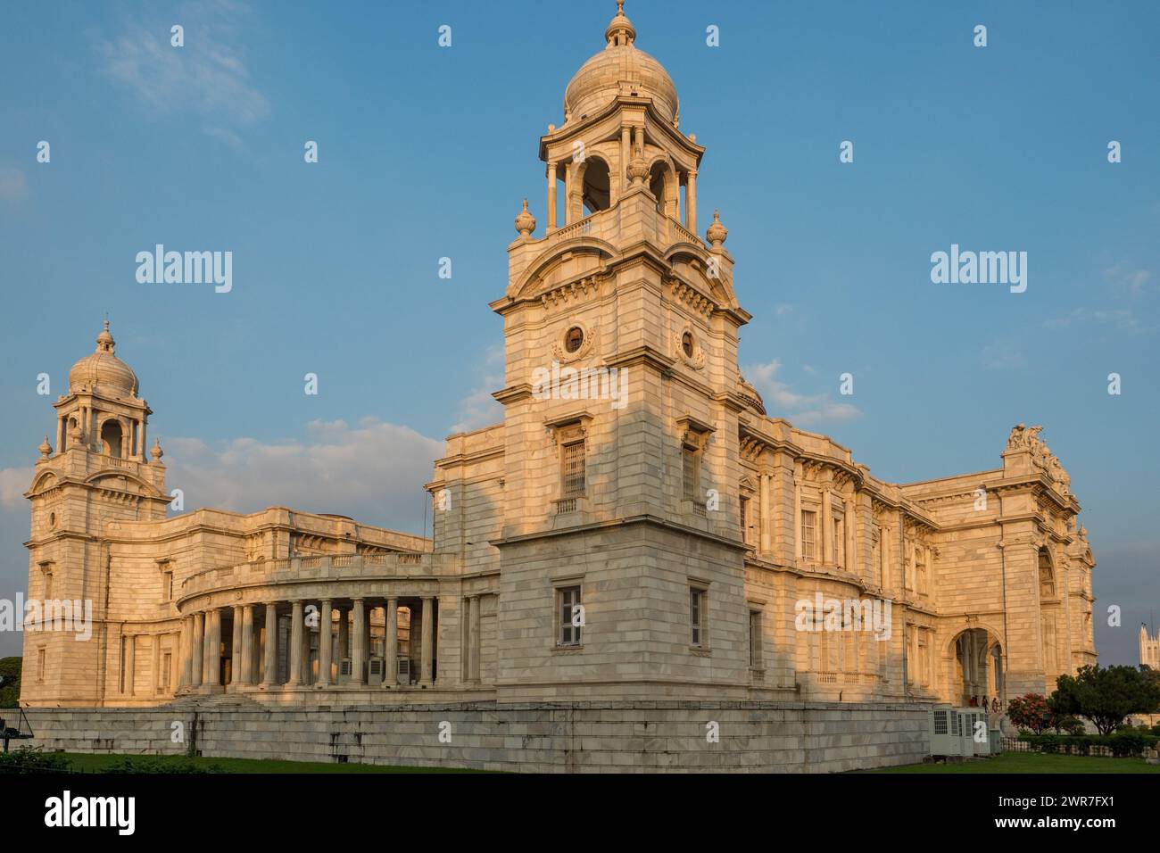 The Victoria Memorial is a large marble monument dedicated to Queen ...