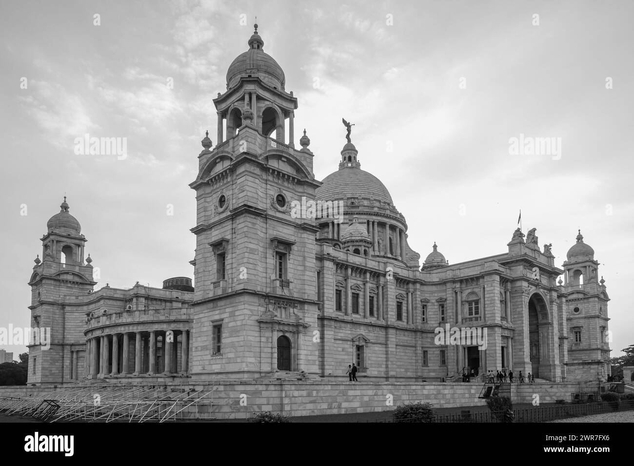 The Victoria Memorial is a large marble monument dedicated to Queen ...