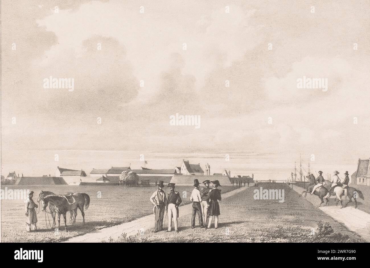 View of Fort Rotterdam in Makasser, Fort Rotterdam in Makasser / Le ...