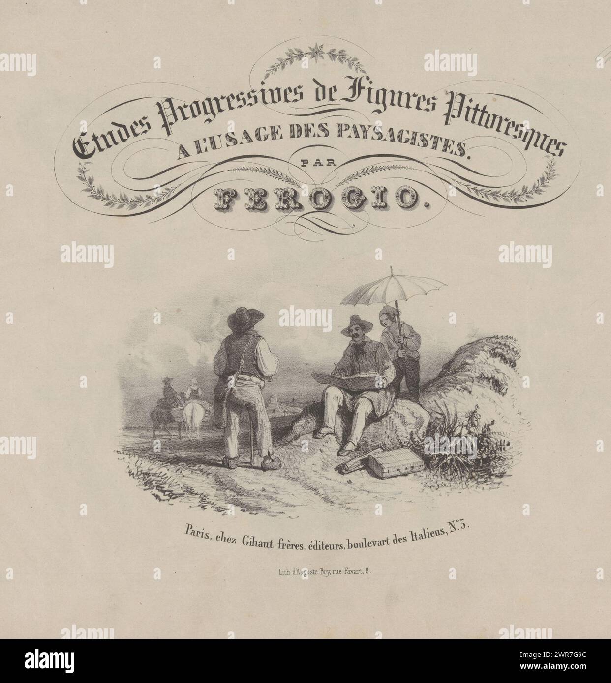 Cover for: Examples of figure studies for landscape artists, Examples ...