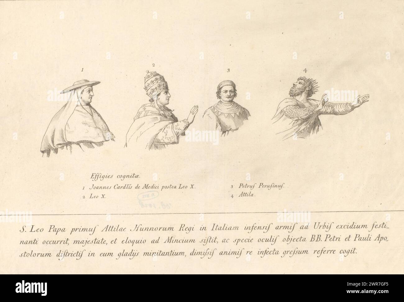 The meeting of leo the great and attila hi-res stock photography and ...