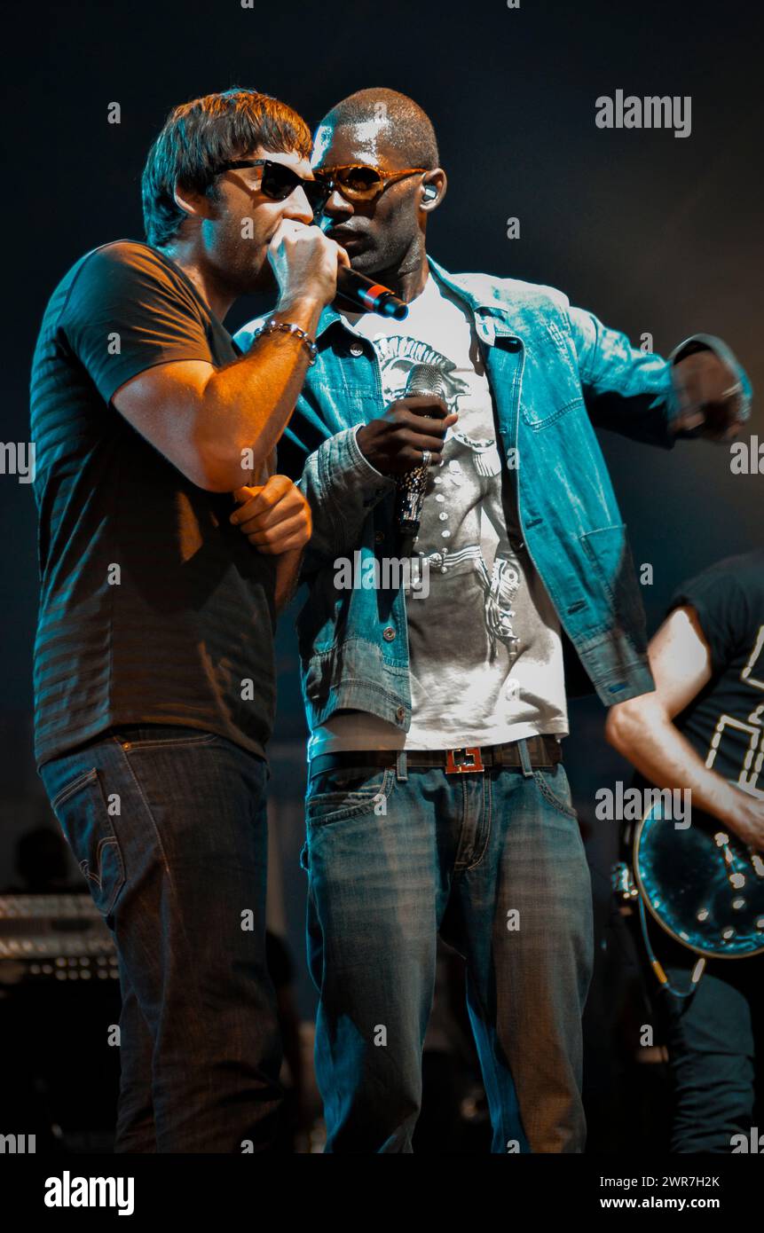 Example and Wretch 32, V2011, Hylands Park, Chelmsford, Essex, Britain ...