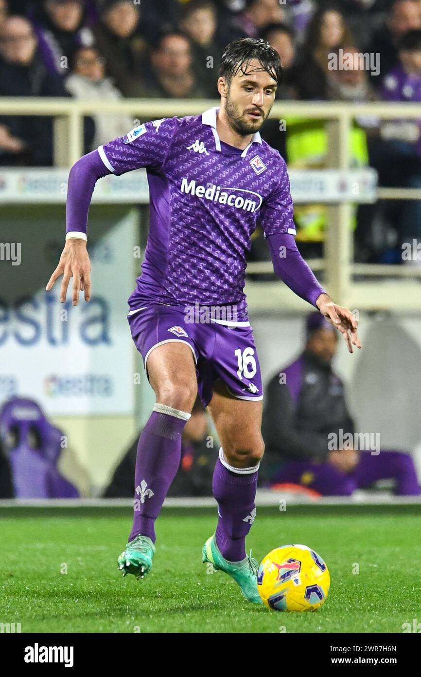Luca Ranieri (Fiorentina) during ACF Fiorentina vs AS Roma, Italian ...
