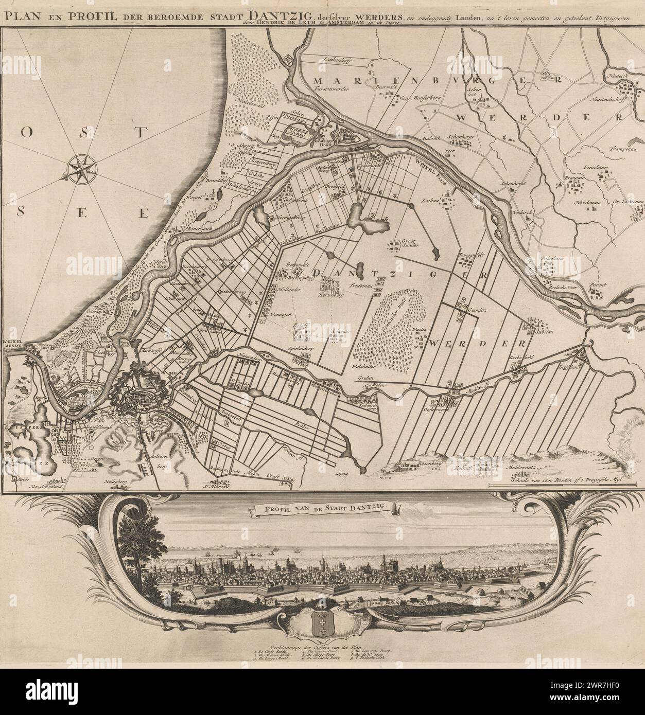 Map of gdansk hi-res stock photography and images - Alamy