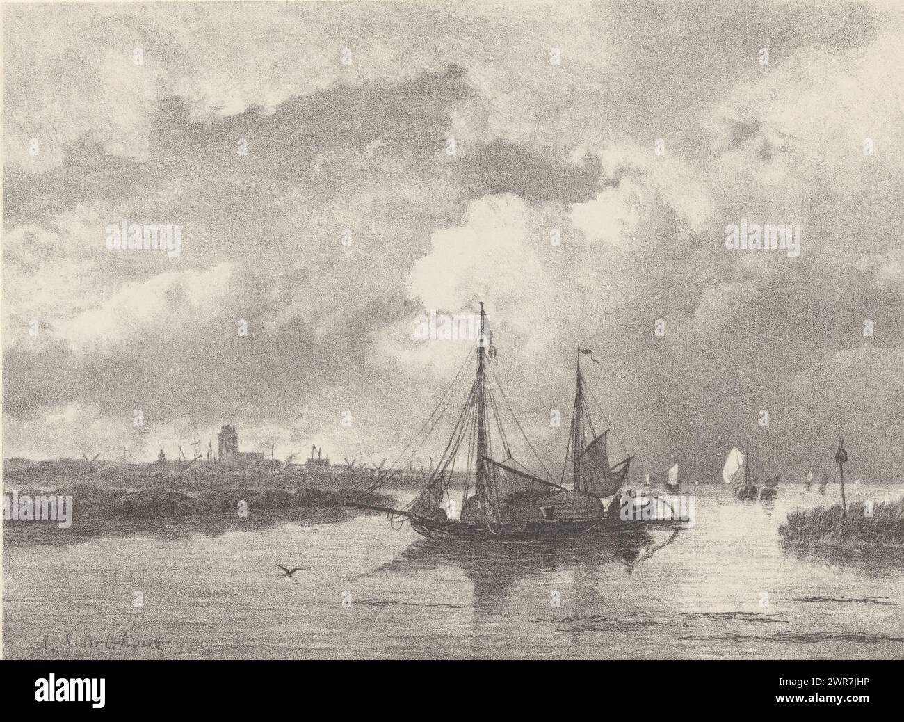 Oude maas near dordrecht hi-res stock photography and images - Alamy