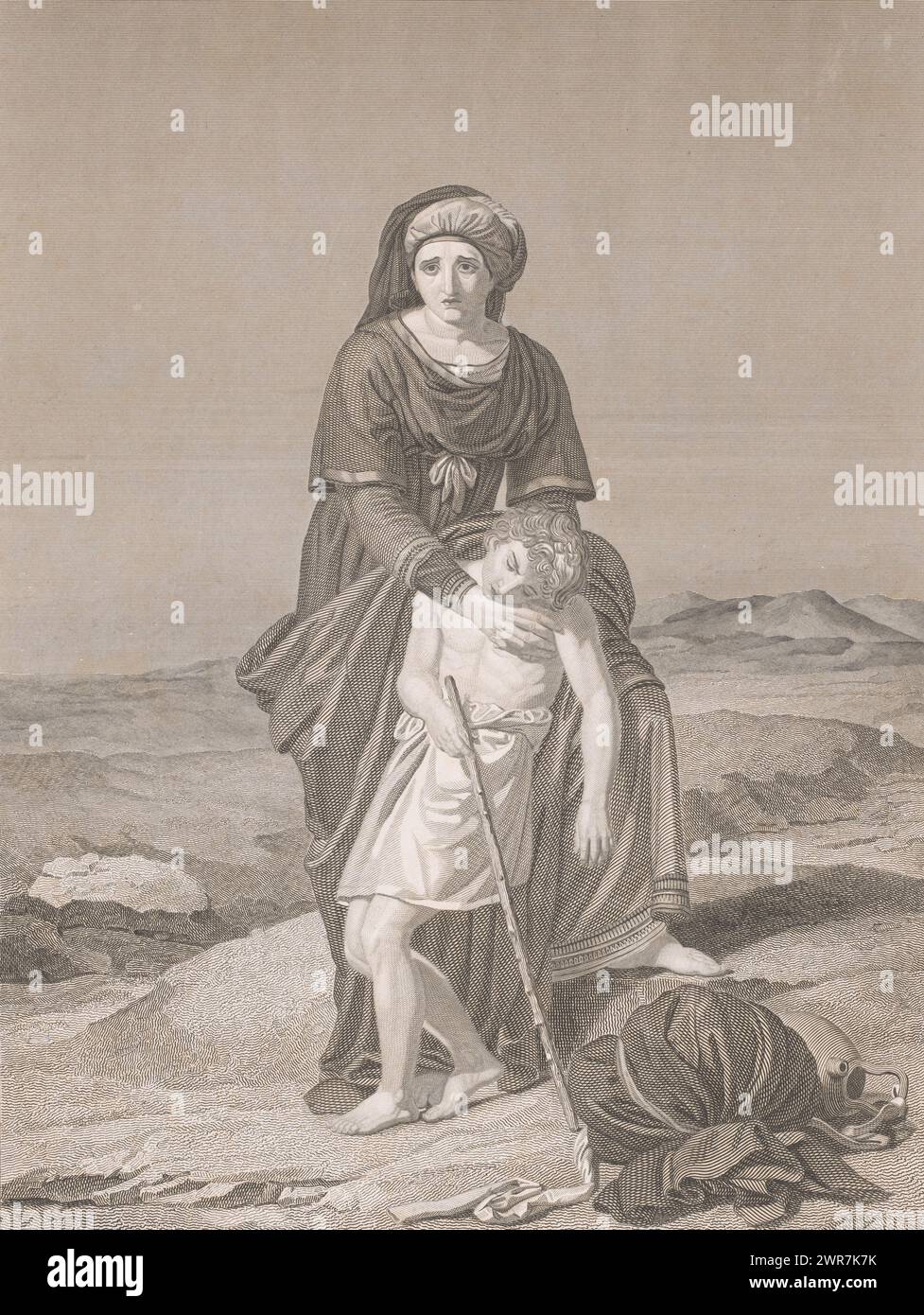 Hagar and ishmael in the desert hi-res stock photography and images - Alamy