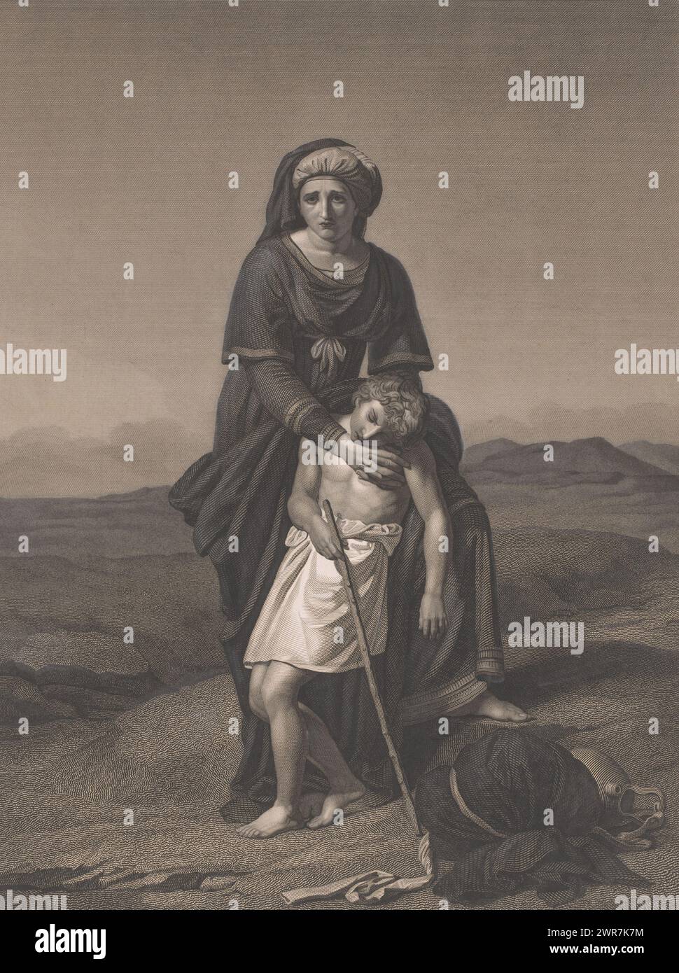 Hagar and ishmael in the desert hi-res stock photography and images - Alamy