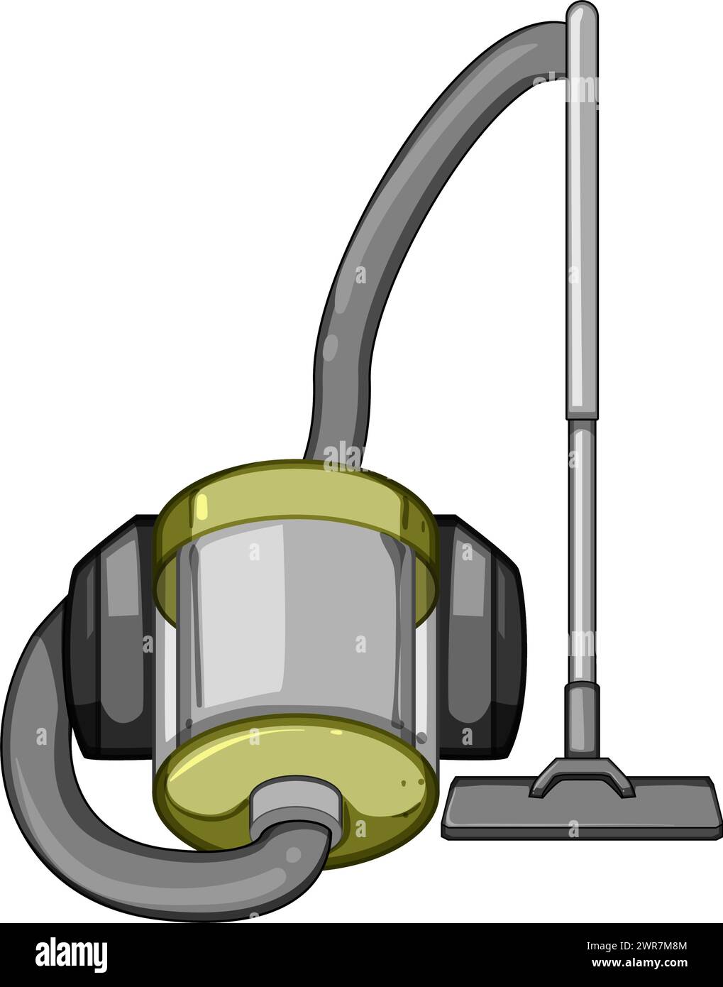 car electric broom cartoon vector illustration Stock Vector Image & Art ...