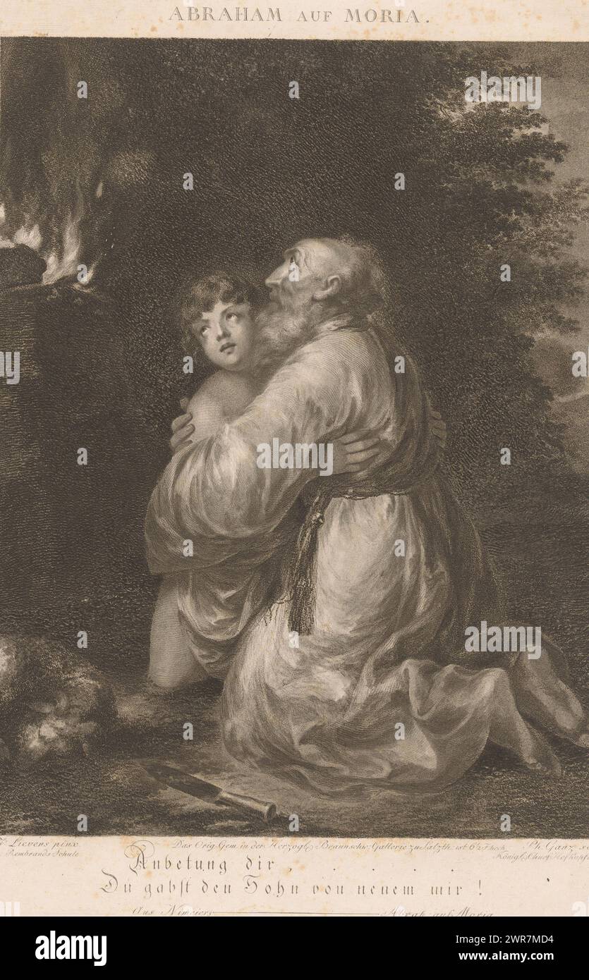 Sacrifice of isaac painting hi-res stock photography and images - Alamy