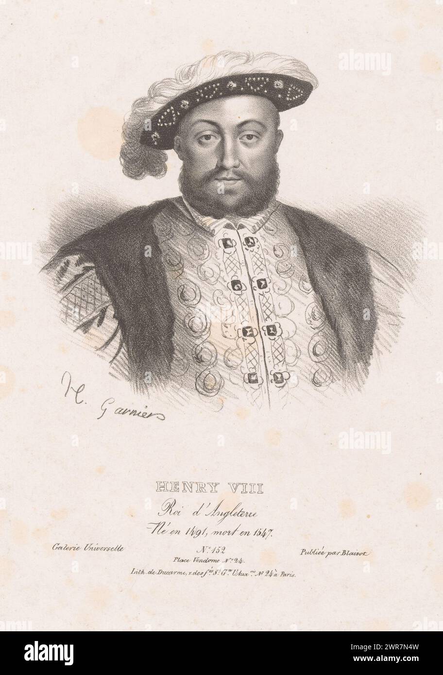 Roi henry viii holbein hi-res stock photography and images - Alamy