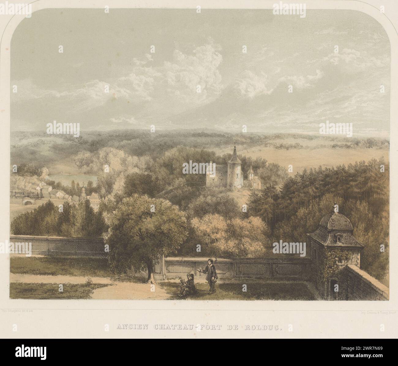 Ancien chateau fort de rolduc hi-res stock photography and images - Alamy