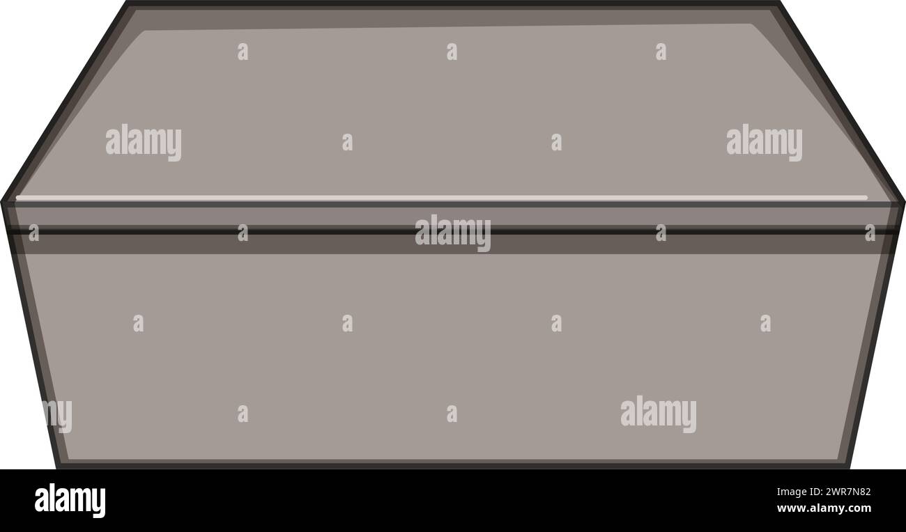 takeaway food box to go cartoon vector illustration Stock Vector Image ...