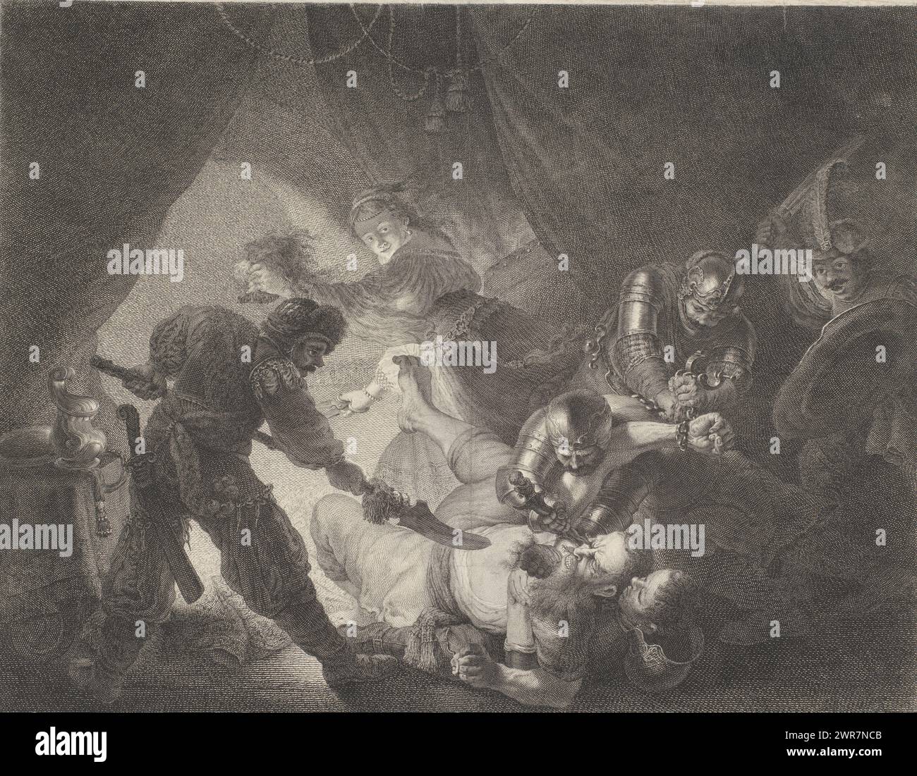 Samson and Delilah, Samson trahi par Dalila (title on object), Delilah ...