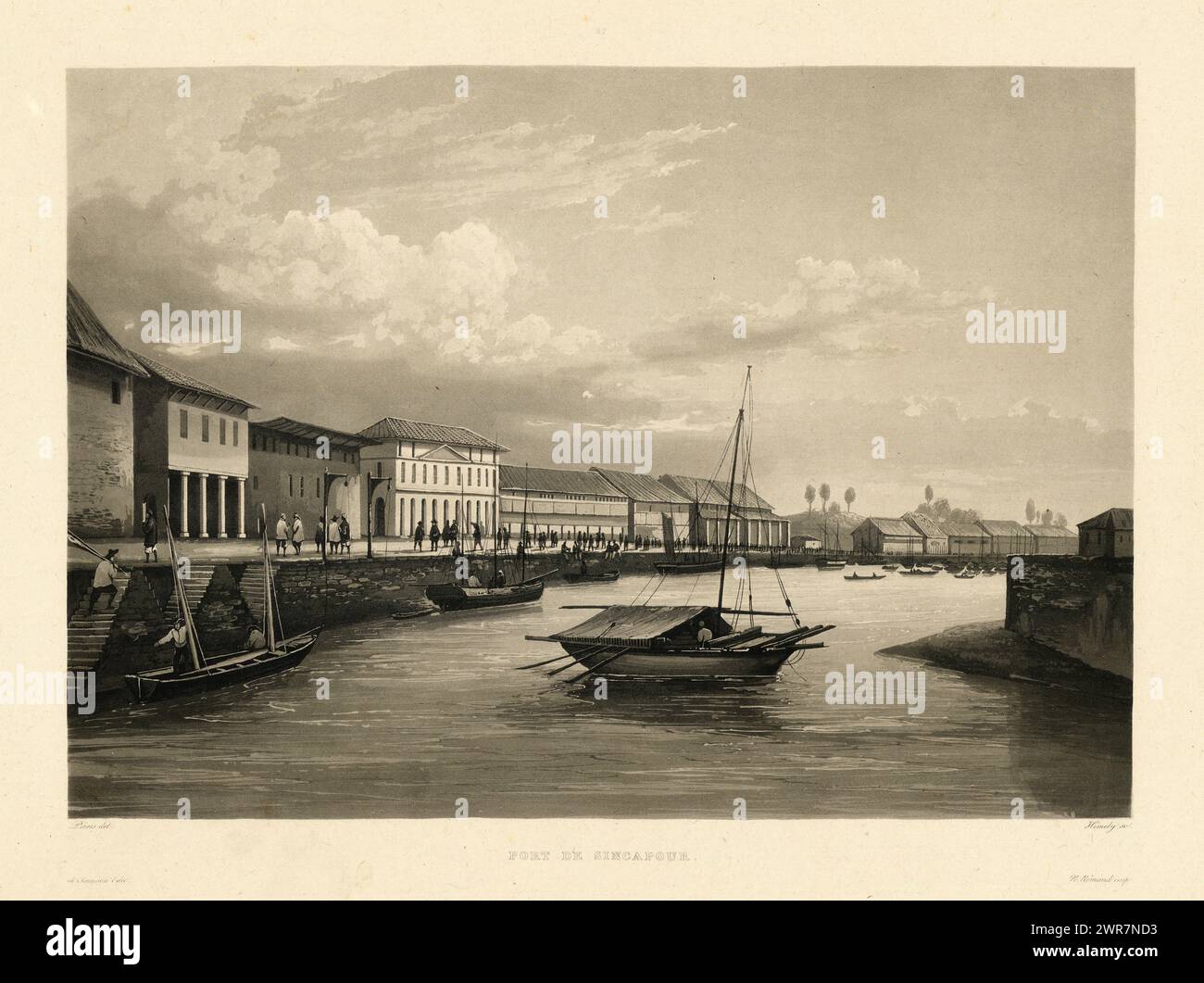 Singapore 19th century hi-res stock photography and images - Alamy