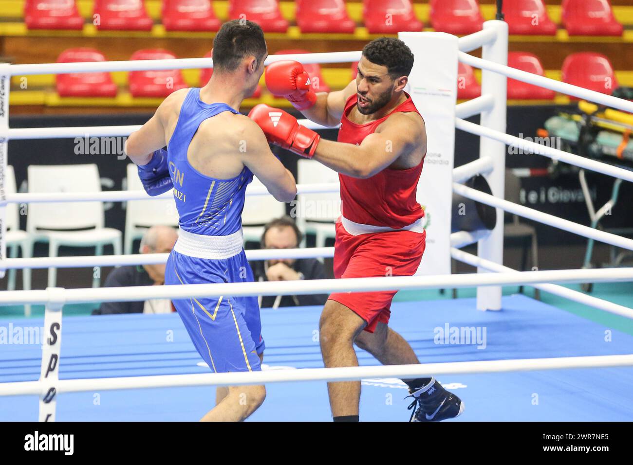 Busto Arsizio, Italy. 11th Mar, 2024. Danabieke Bayikewuzi and Omar ...