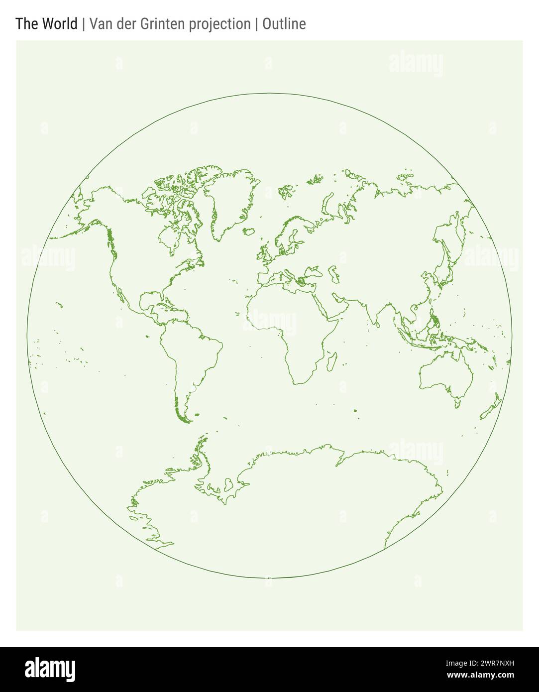 Oval world map hi-res stock photography and images - Alamy