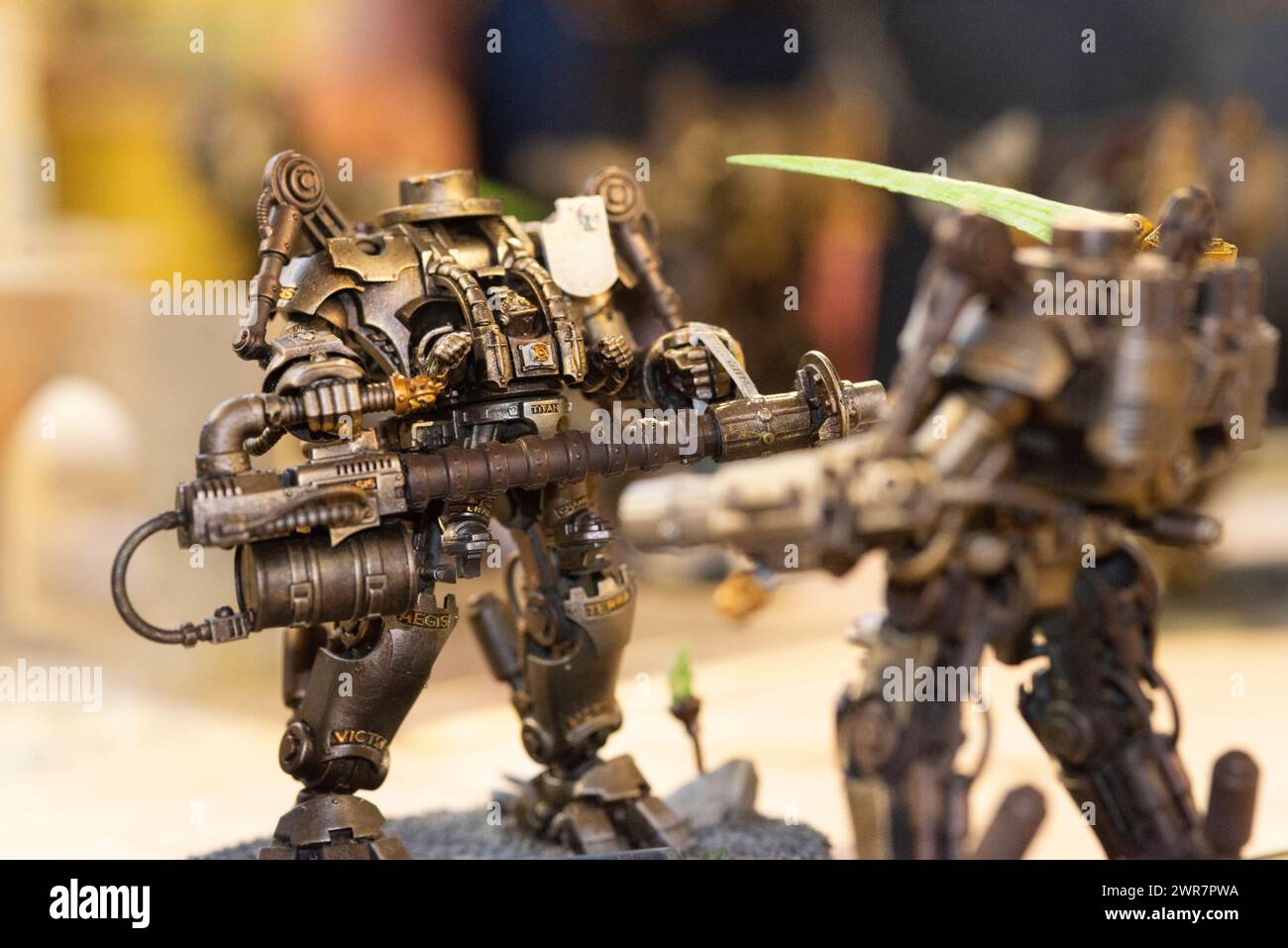 Set of Playing Action Figures, Warhammer 40,000 Miniature Figure Stock ...