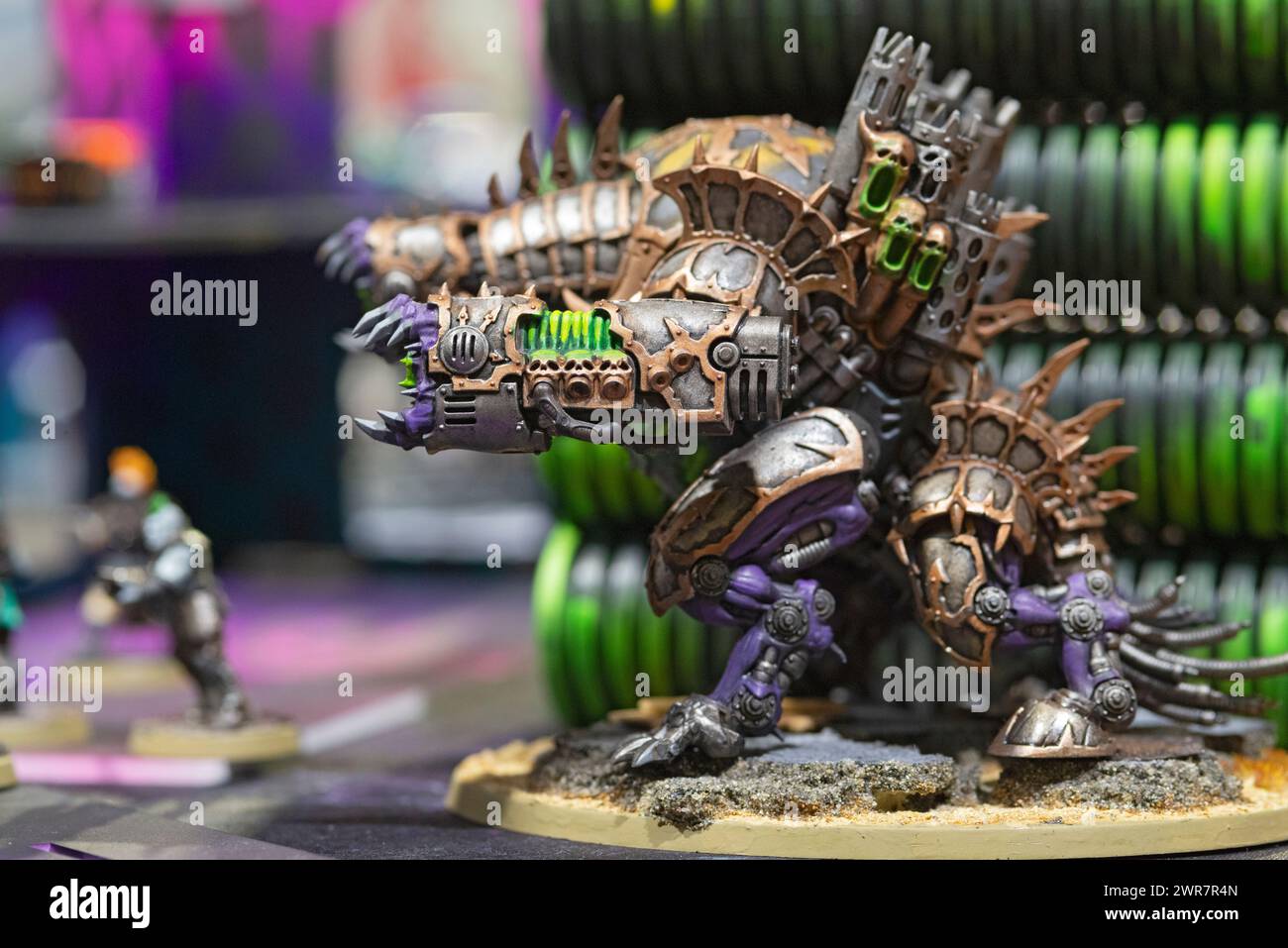 Set of Playing Action Figures, Warhammer 40,000 Miniature Figure Stock ...