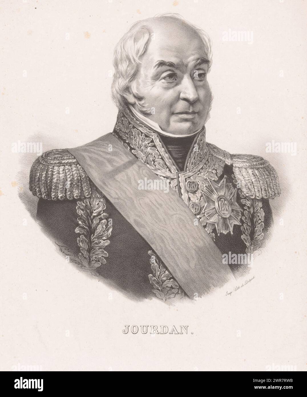 Portrait of Jean-Baptiste Jourdan, Jourdan (title on object), Portraits ...