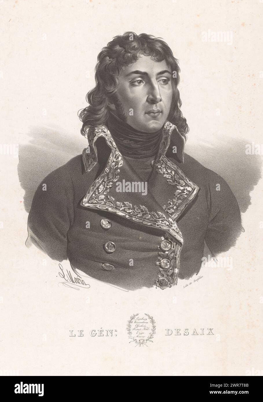 Portrait of General Louis Charles Antoine Desaix, Le génl. Desaix ...