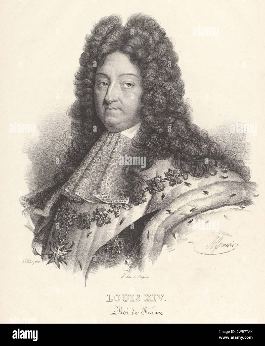 Portrait de louis xiv roi de france hi-res stock photography and images ...