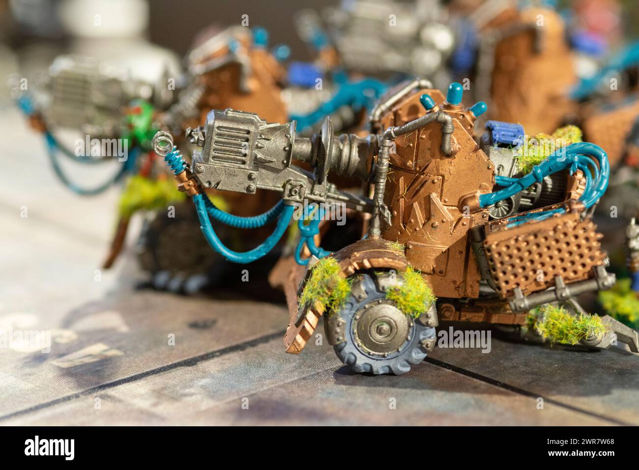 Set of Playing Action Figures, Warhammer 40,000 Miniature Figure Stock ...