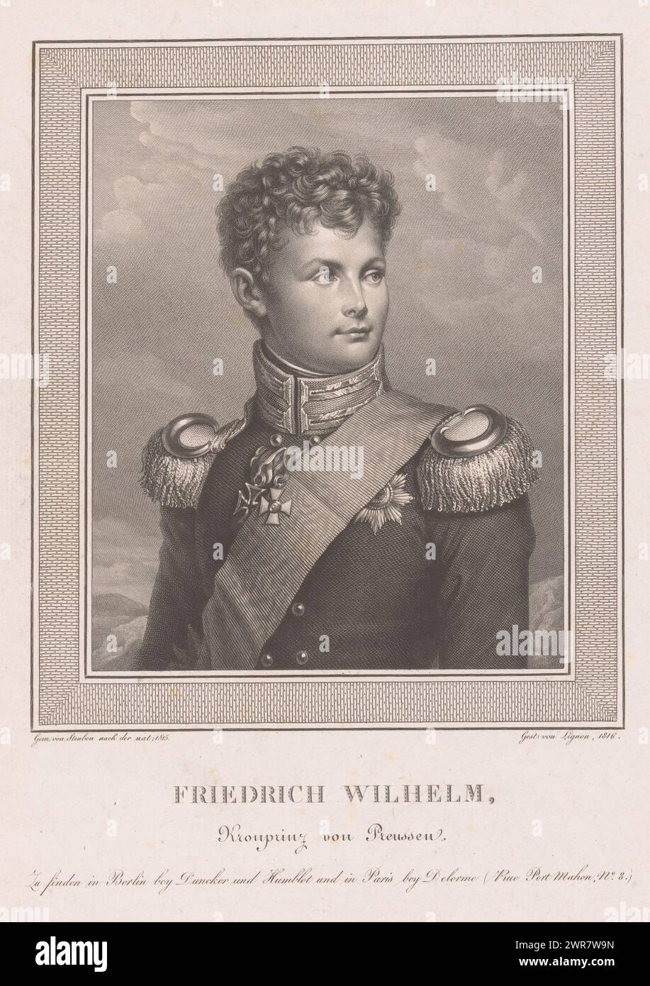 Kronprinz friedrich wilhelm iv hi-res stock photography and images - Alamy