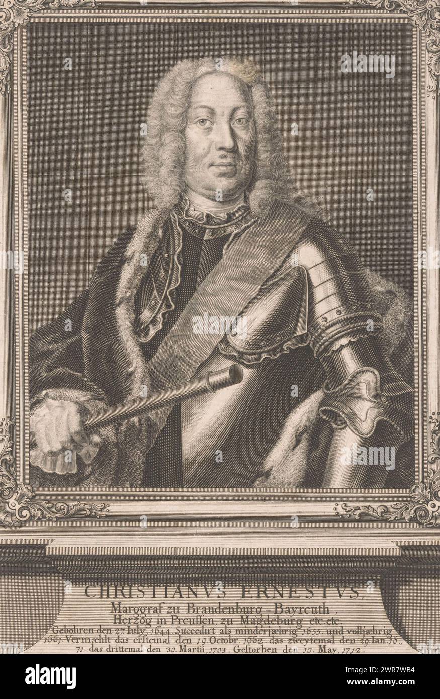 Christian ernst of brandenburg bayreuth hi-res stock photography and ...