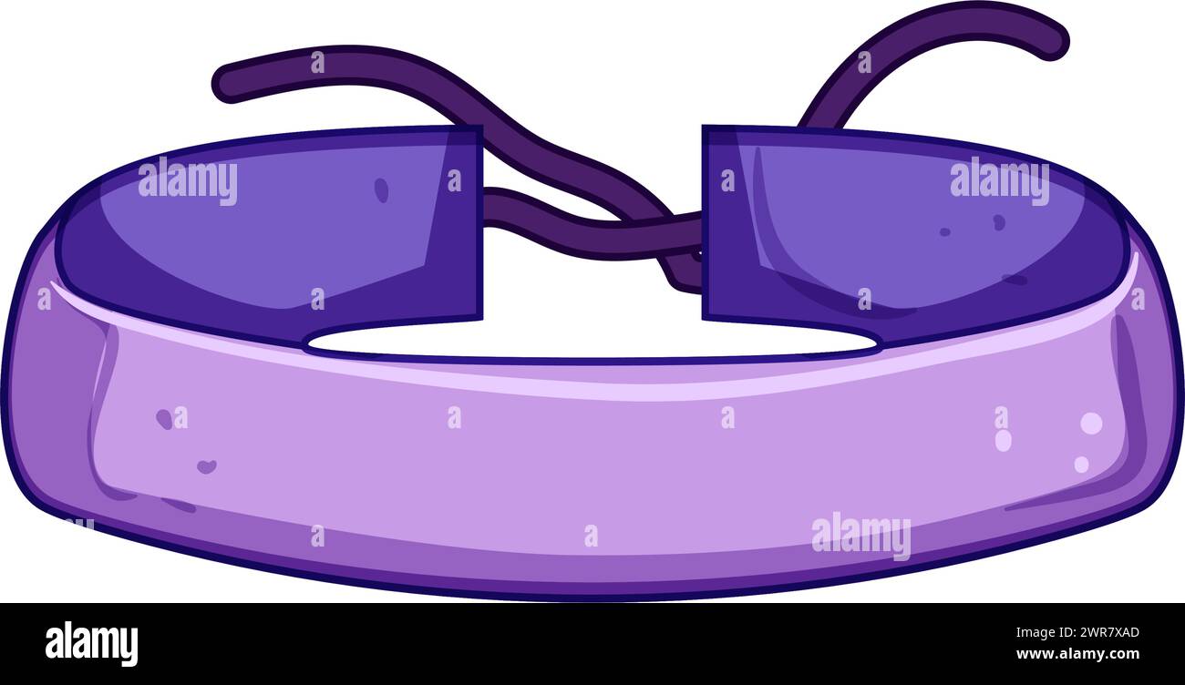 Coachella Hippie Friendship Bracelets Cartoon Vector Illustration Stock