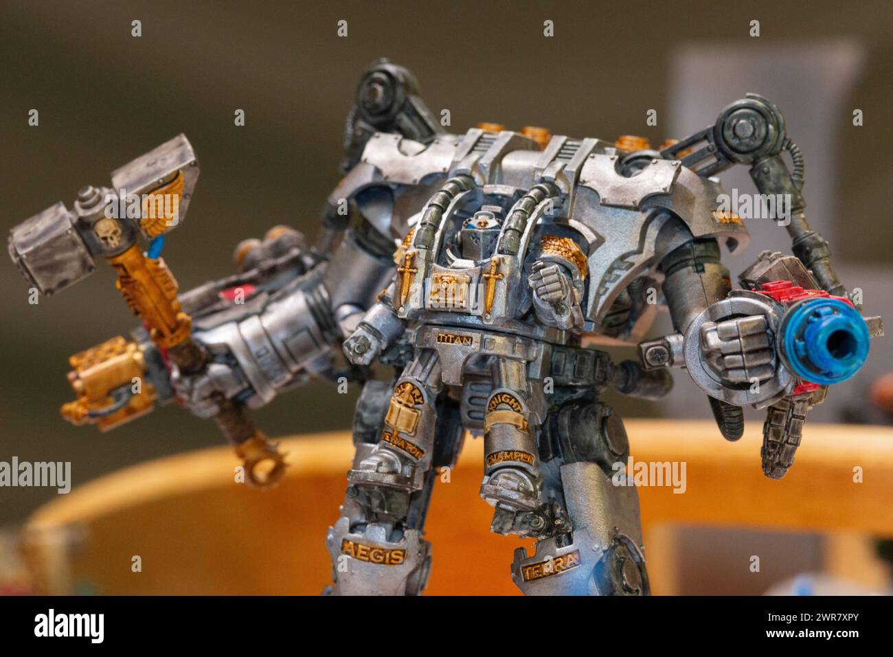 Set of Playing Action Figures, Warhammer 40,000 Miniature Figure Stock ...