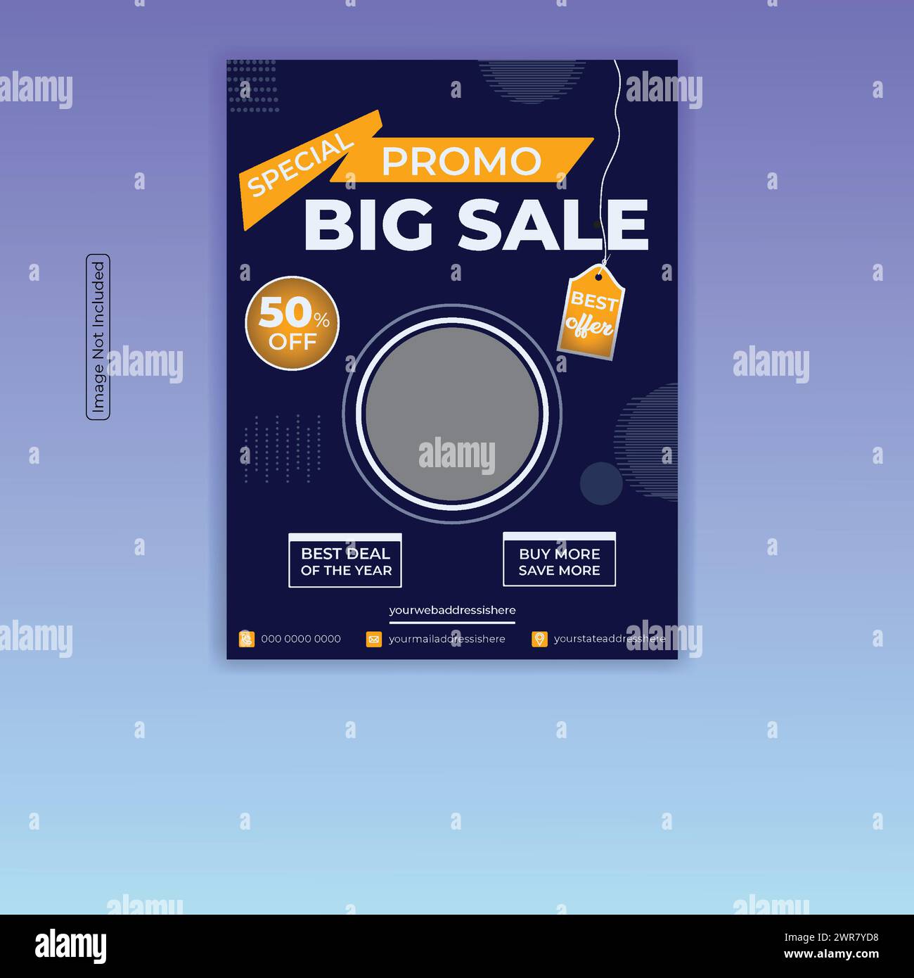 Promotional Flyer and Poster for Business Service template design ...