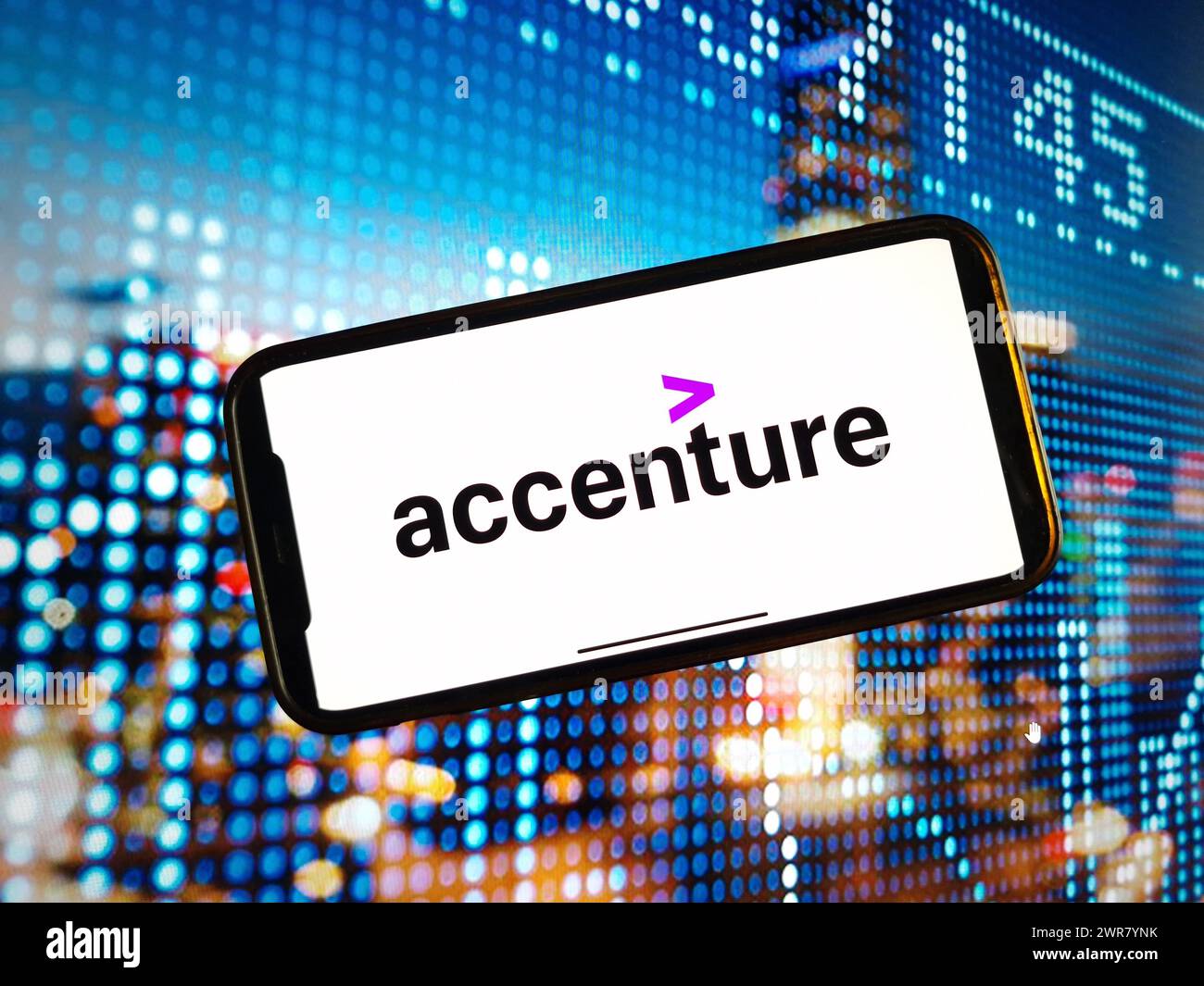 Logo of accenture company hi-res stock photography and images - Alamy