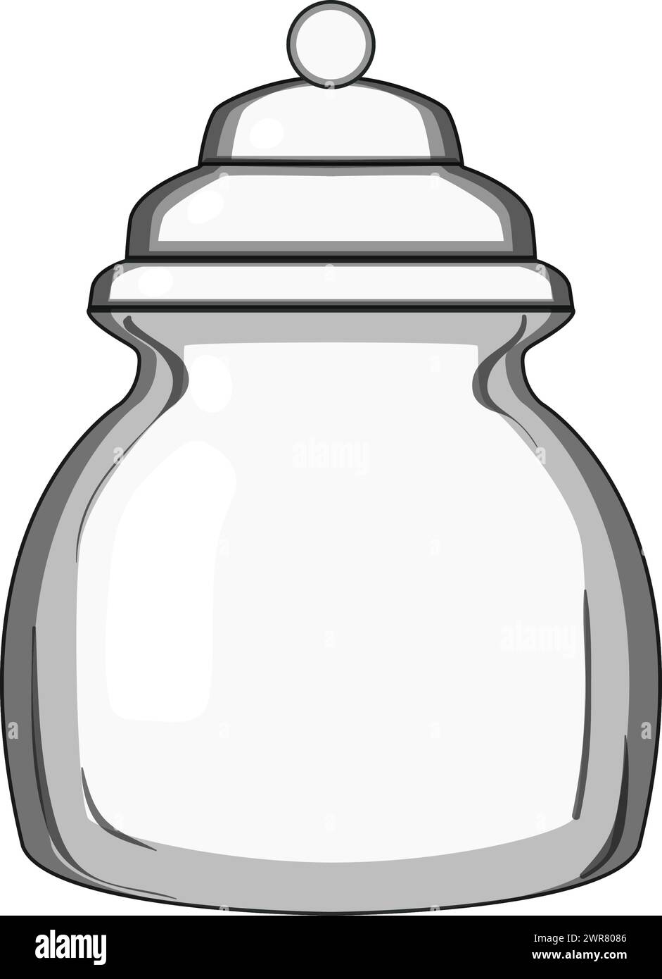 bee honey jar cartoon vector illustration Stock Vector Image & Art - Alamy