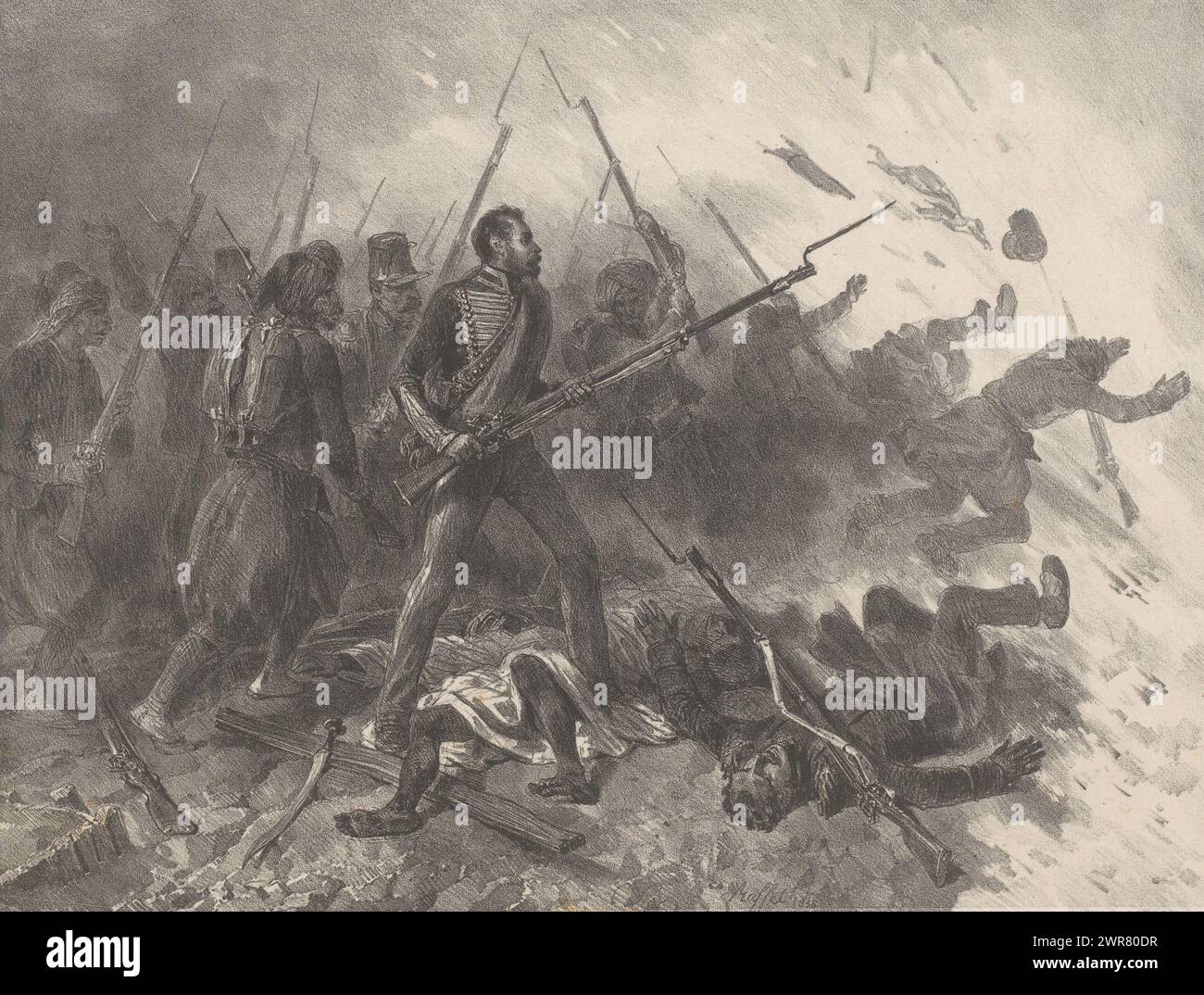 Explosion de la mine hi-res stock photography and images - Alamy