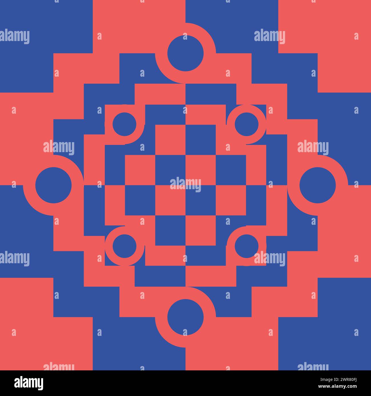 Squares and Geometric Shapes Pattern Stock Vector Image & Art - Alamy