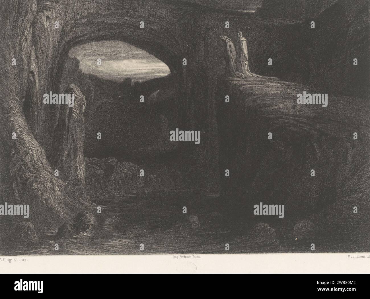 Le dante et virgile hi-res stock photography and images - Alamy