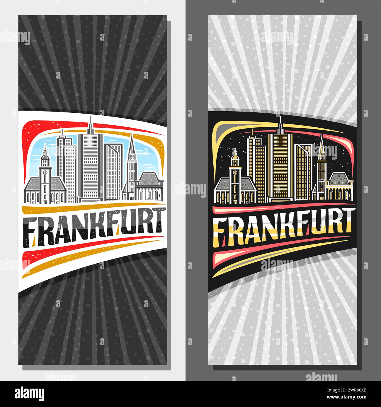 German city night Stock Vector Images - Alamy